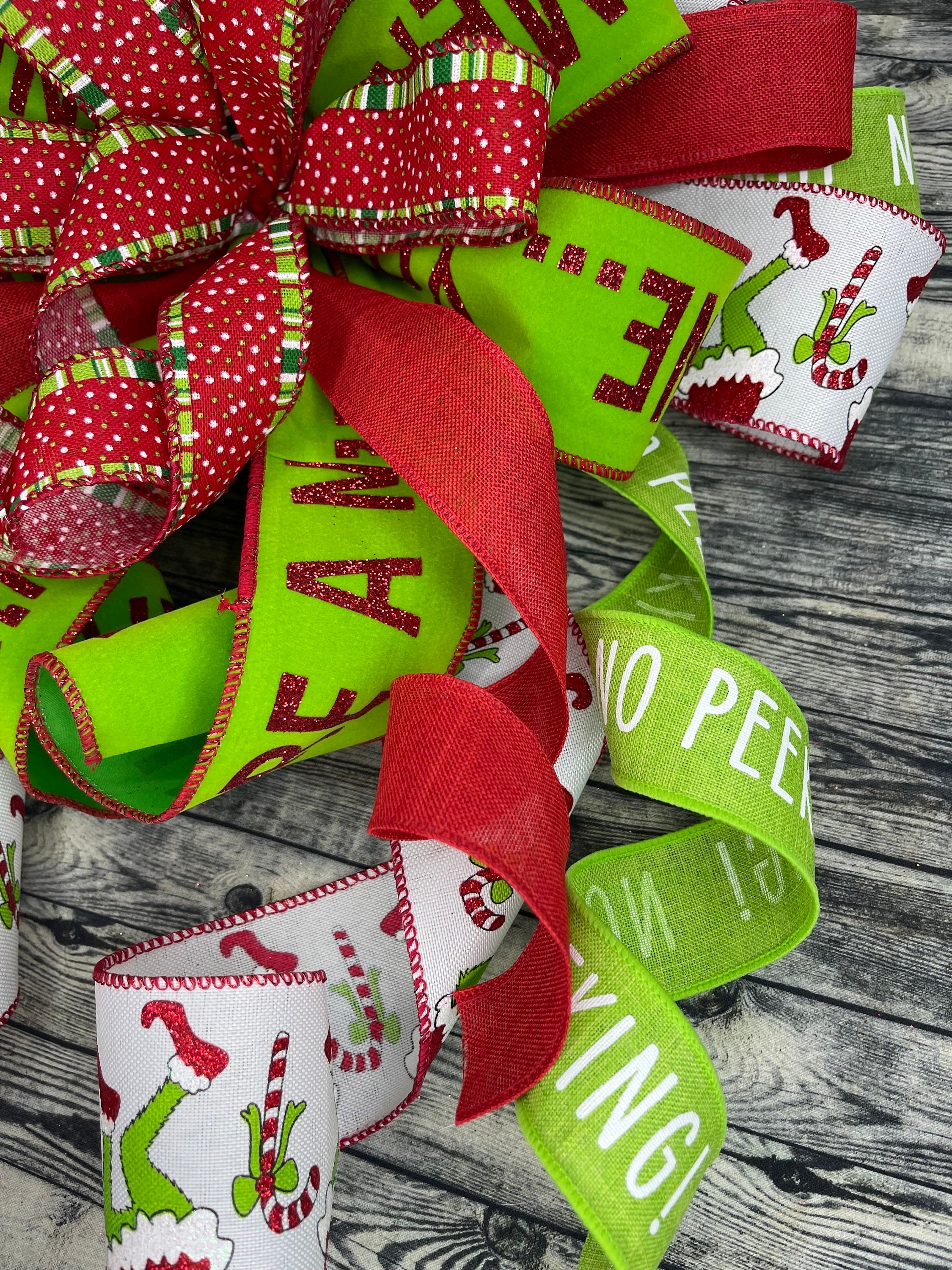 Tree Topper, Large Gift Bow, Lantern Swags and Toppers, Unique Tree ...