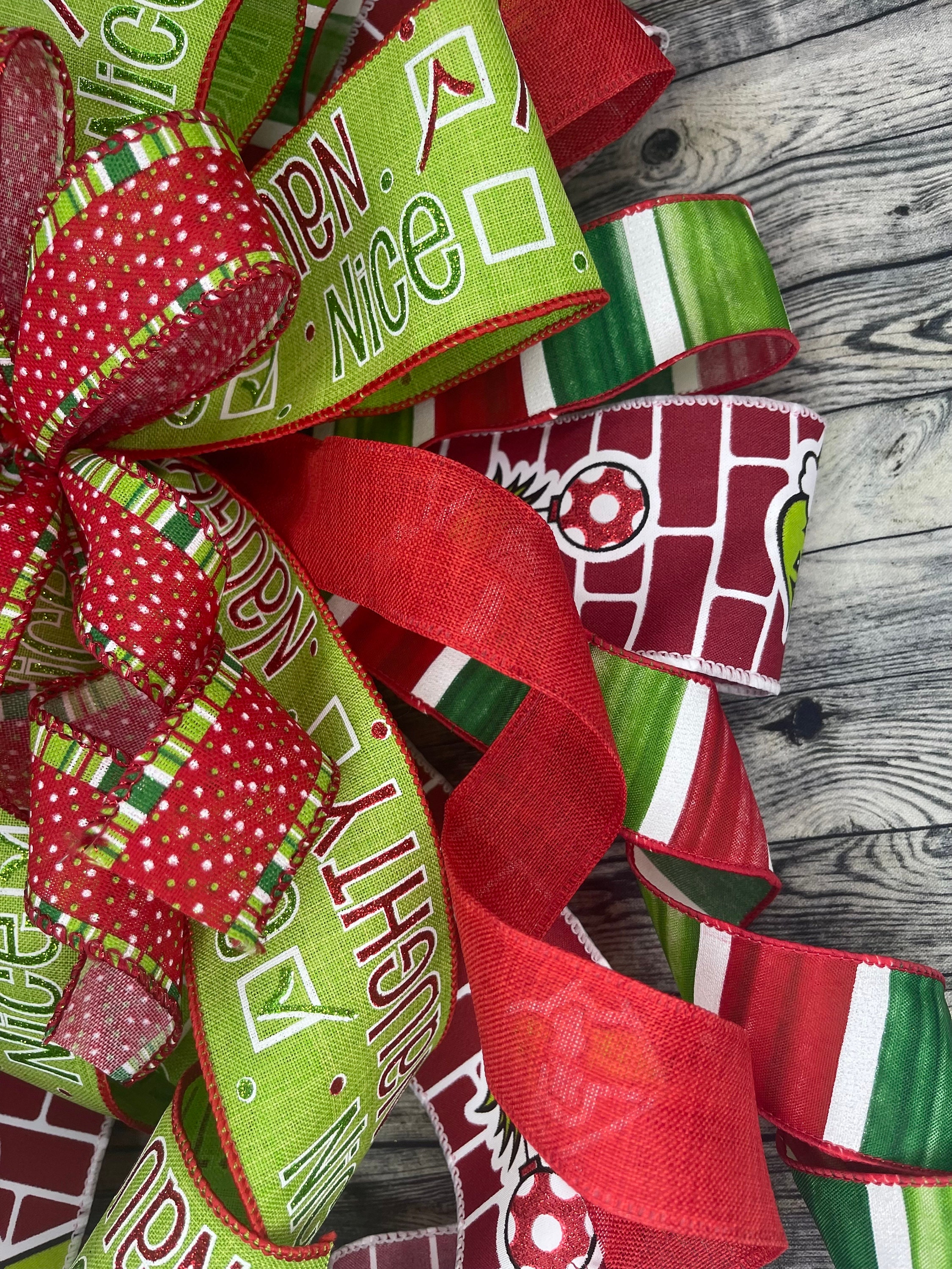 Tree Topper, Large Gift Bow, Lantern Swags and Toppers, Unique Tree ...