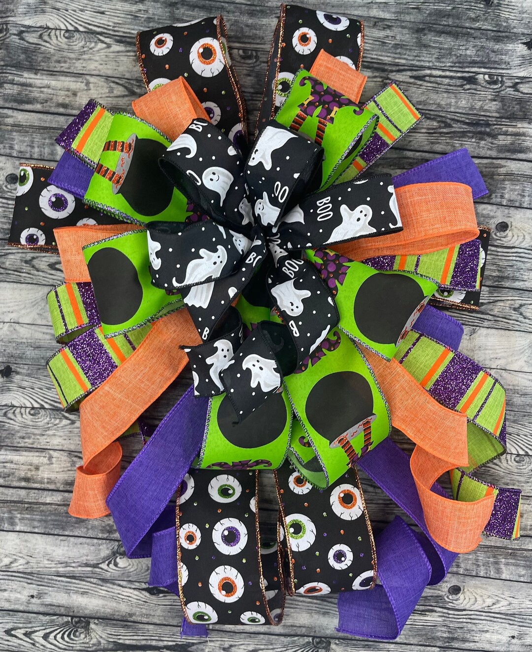 Tree Topper, Large Gift Bow, Lantern Swags and Toppers, Unique Tree ...