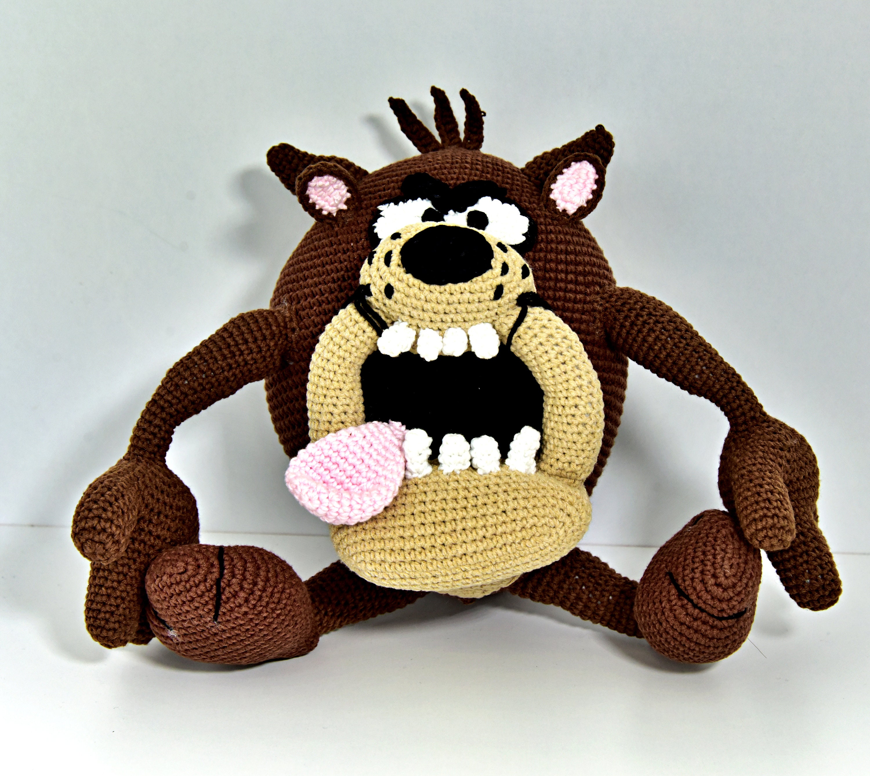 Knitted Toy Doll Healthy Toy Niloya Crochet Organic Toy The Cartoon ...