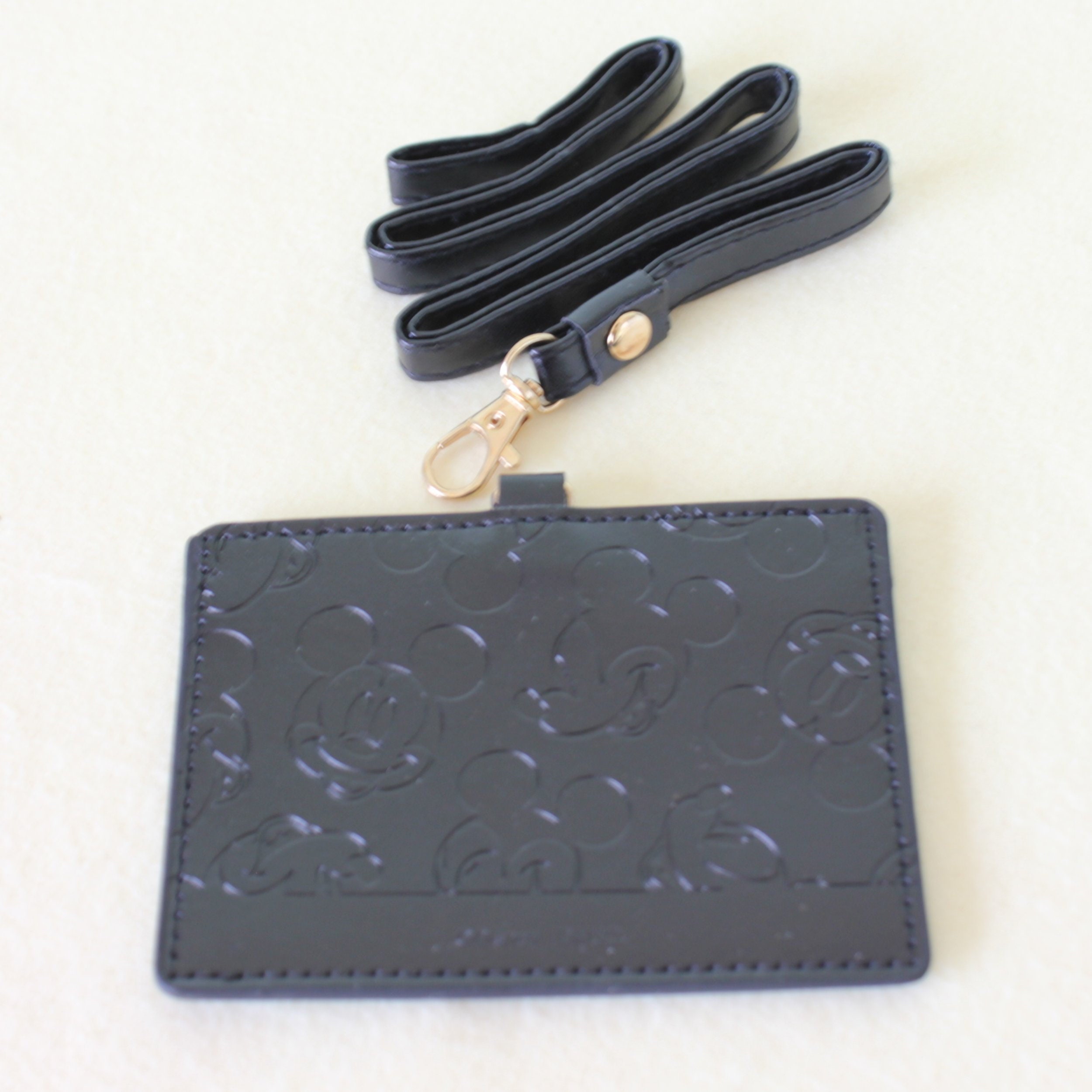 Disney Mickey Mouse ID Case With 32 Inch Lanyard Horizontal - Etsy