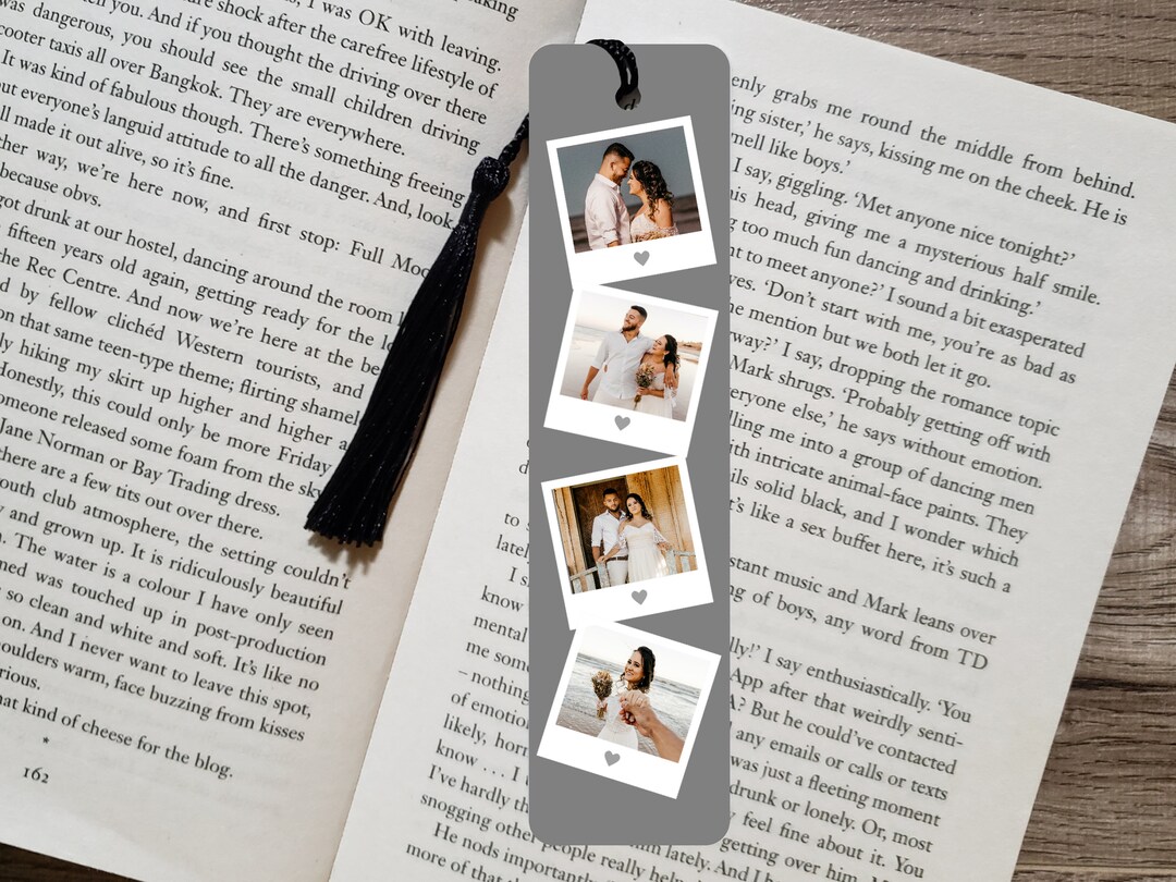 Custom Metal Bookmark, Personalized Photo Bookmark, Picture Gift ...