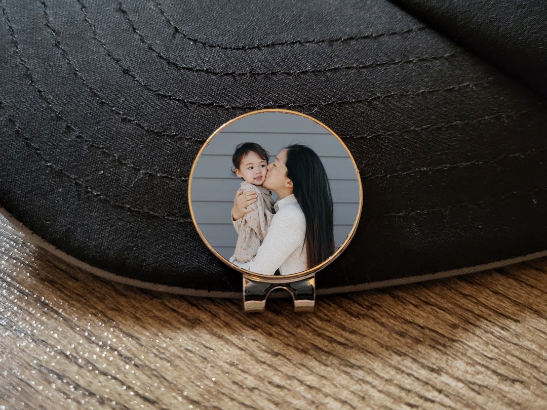 Photo Golf Ball Marker, Custom Golf Hat Clip, Golf Marker Personalized ...