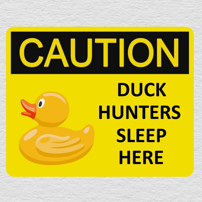 Funny Duck Signs - Etsy