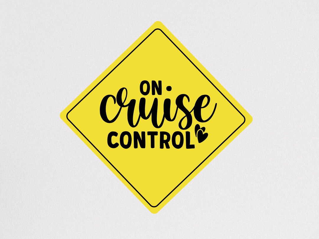 Cruise Control Magnet, Cruise Door Decorations, Magnetic Cruise Sign ...