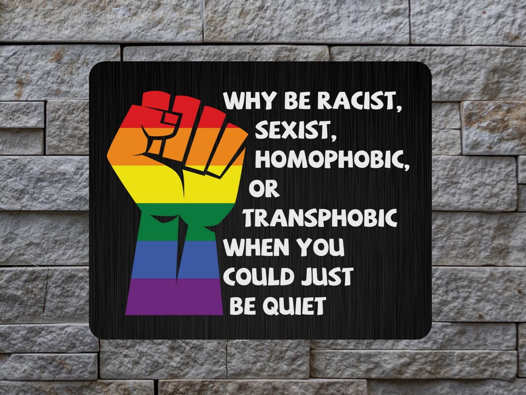 Equality Sign, LGBTQ and BLM, Diversity Wall Art, Inclusion Sign ...