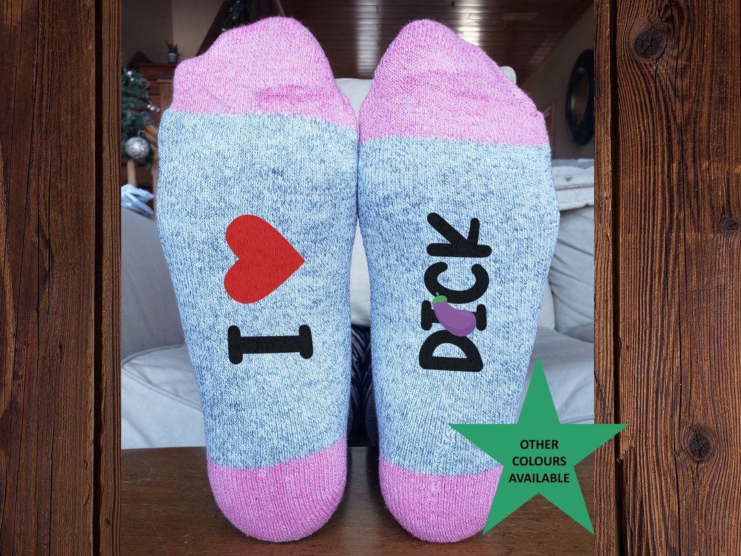I Love Dick Socks, Swear Socks, Word Socks, Novelty Socks for Women ...