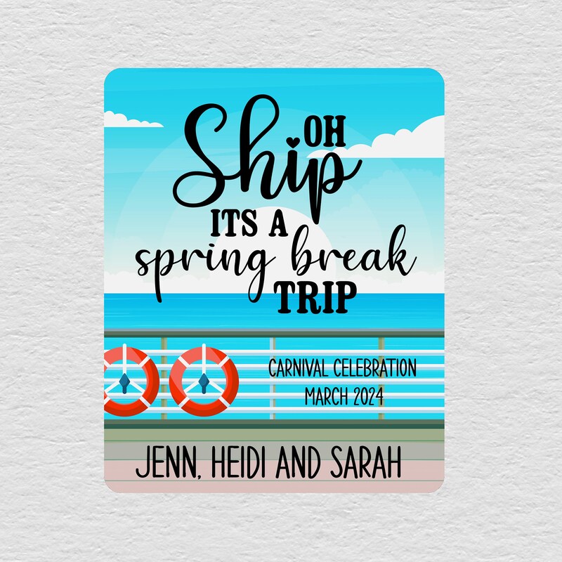 Spring Break Signs - Etsy