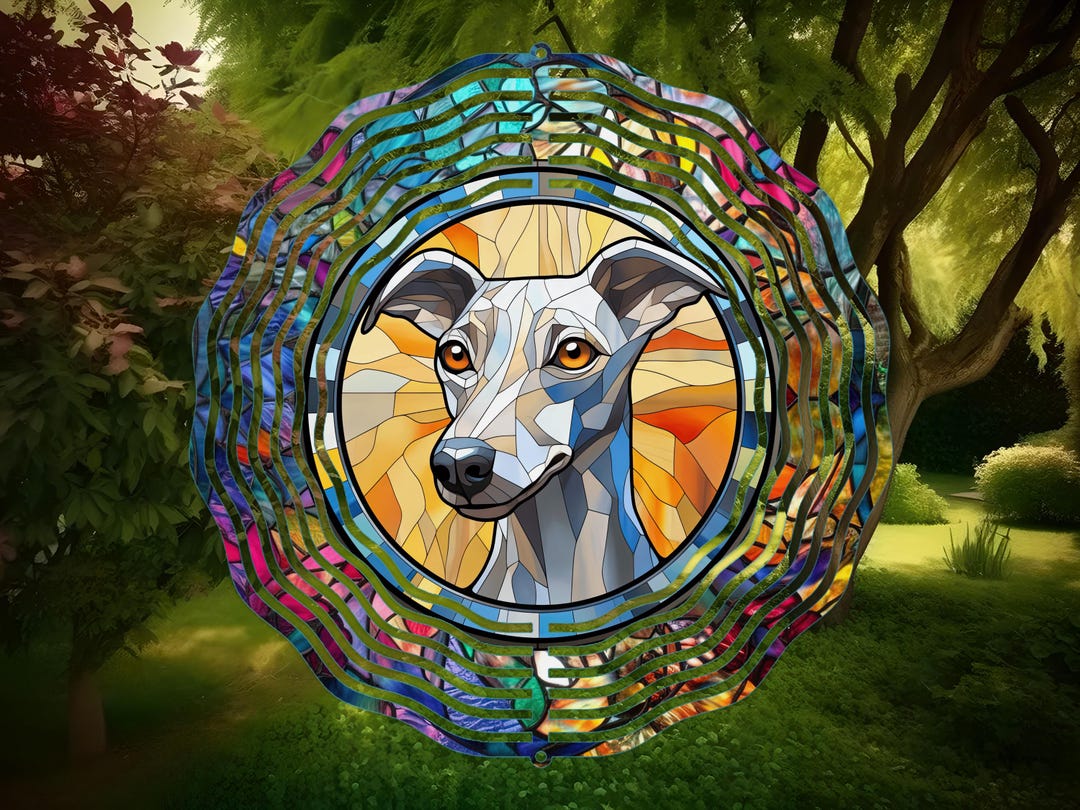 Whippet Wind Spinner, Dog Yard Decor, Outdoor Garden Decor, Dog Gifts ...