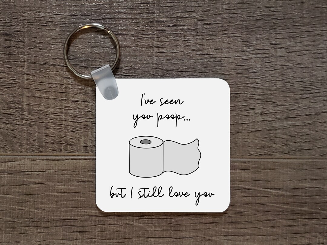 Funny Adult Keychain, Poop Gifts, I Love You Gifts, Car Accessories For ...