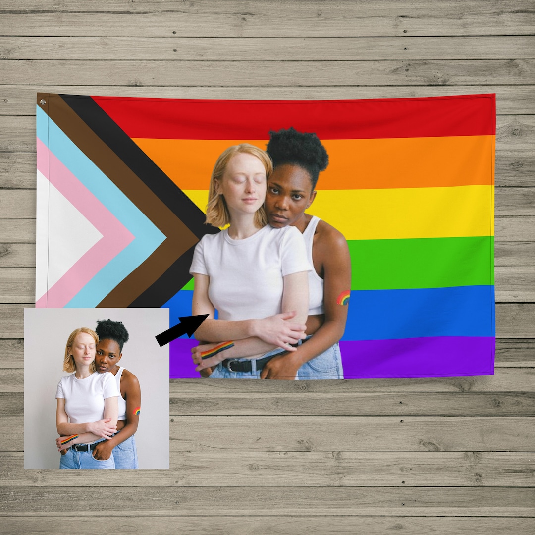 LGBTQIA Flag Custom, Pride Flag Decor, 3x5 Flag, Rainbow Flag ...