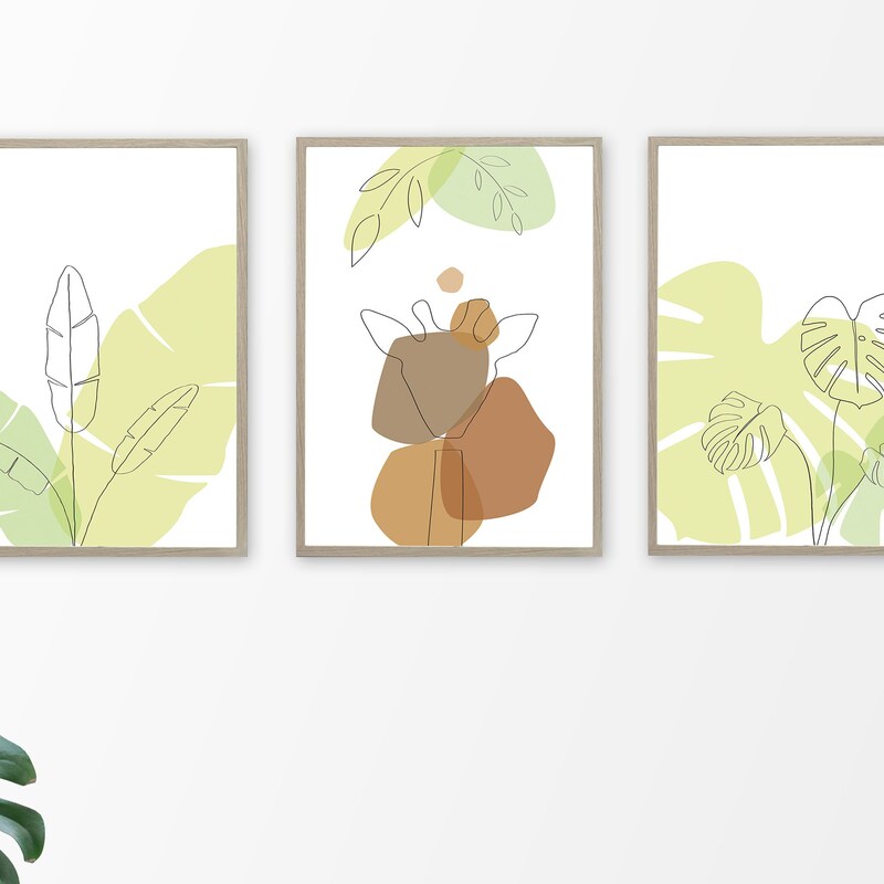 Banana Leaf Poster - Etsy