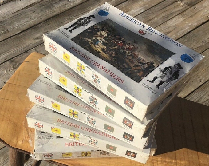 16 Vintage CTA Call to Arms Awi 1776 RED Toy Soldiers Revolutionary War ...