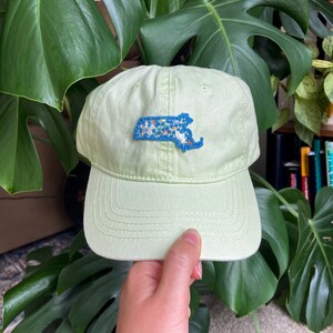 Hand Embroidered State Hat | Embroidered Hat | Hand Embroidered Hat ...