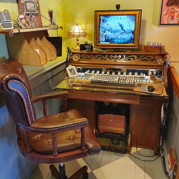 Steampunk Desk - Etsy