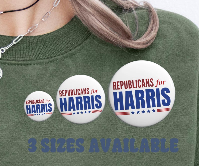 Harris Pin Button, Harris Campaign Buttons, Kamala Harris Button Pin ...