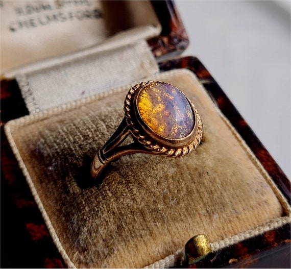 Rare vintage 9ct gold - Gem
