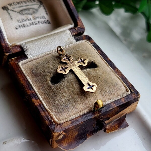 Old Cross Pendant - Etsy