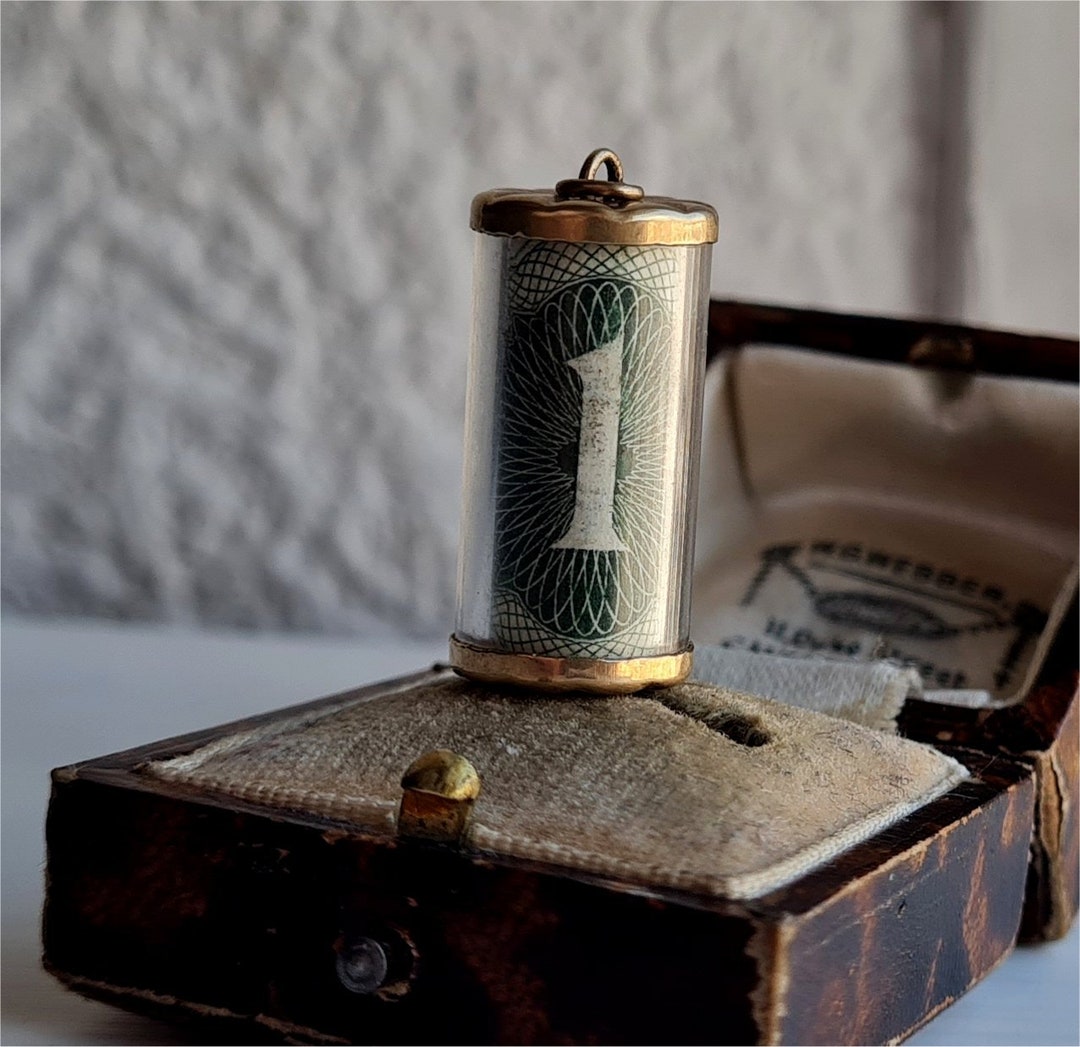 Vintage 9ct One Pound Note Charm. Vintage 9ct One Pound Note Pendant - Etsy