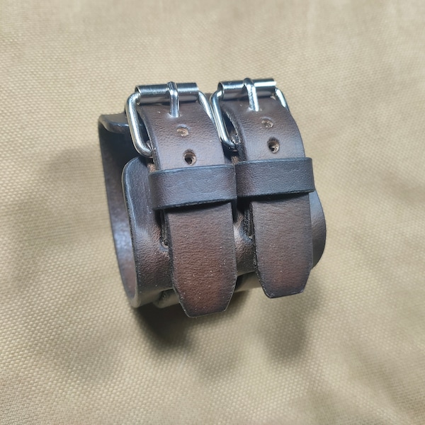 Leather Cuff Bracelet - Etsy