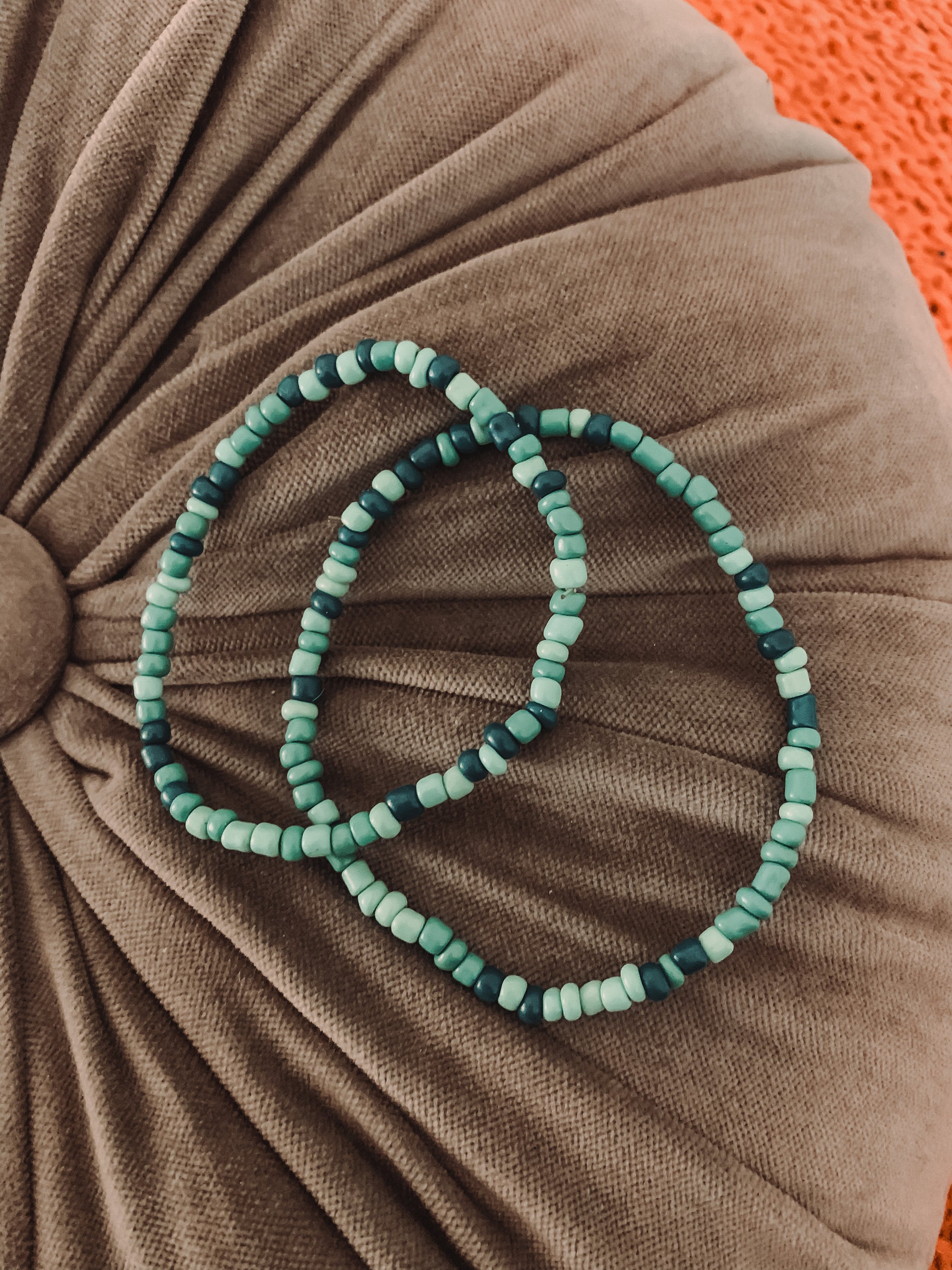 Assorted Seed Bead Anklet Etsy