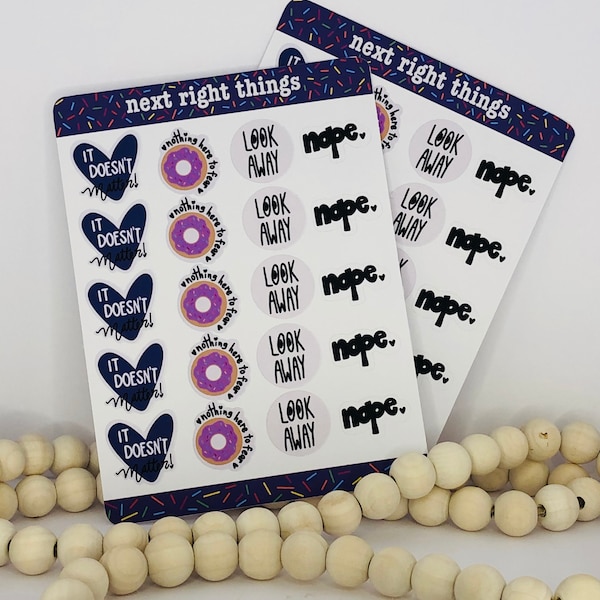 Calorie Cover Stickers - Etsy