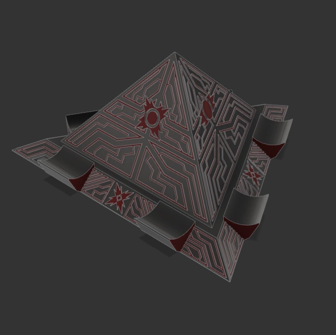 Triple Lightsaber Sith Temple Table Stand Display (3D Print File) - Etsy