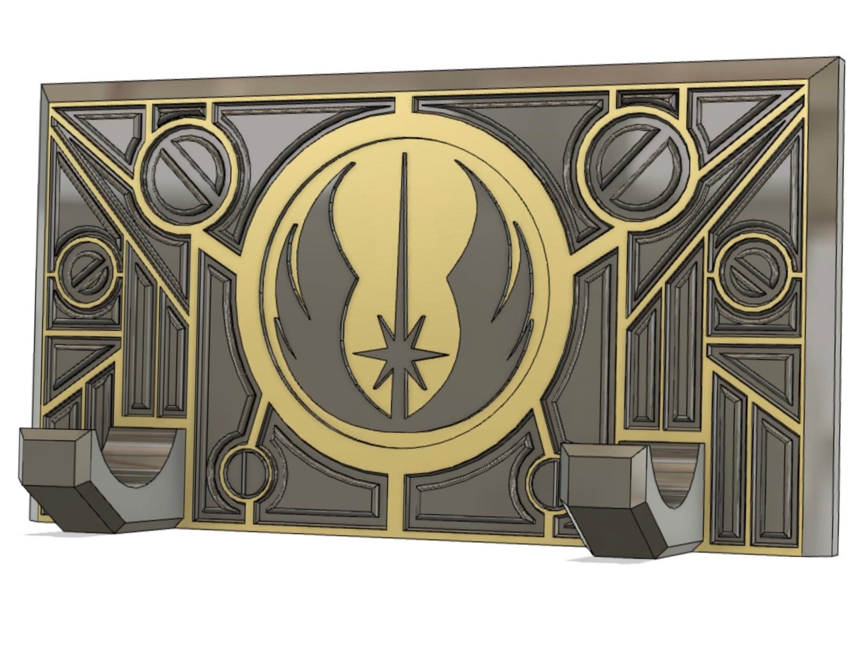 Jedi Lightsaber Wall Mount 3D Print File - Etsy UK