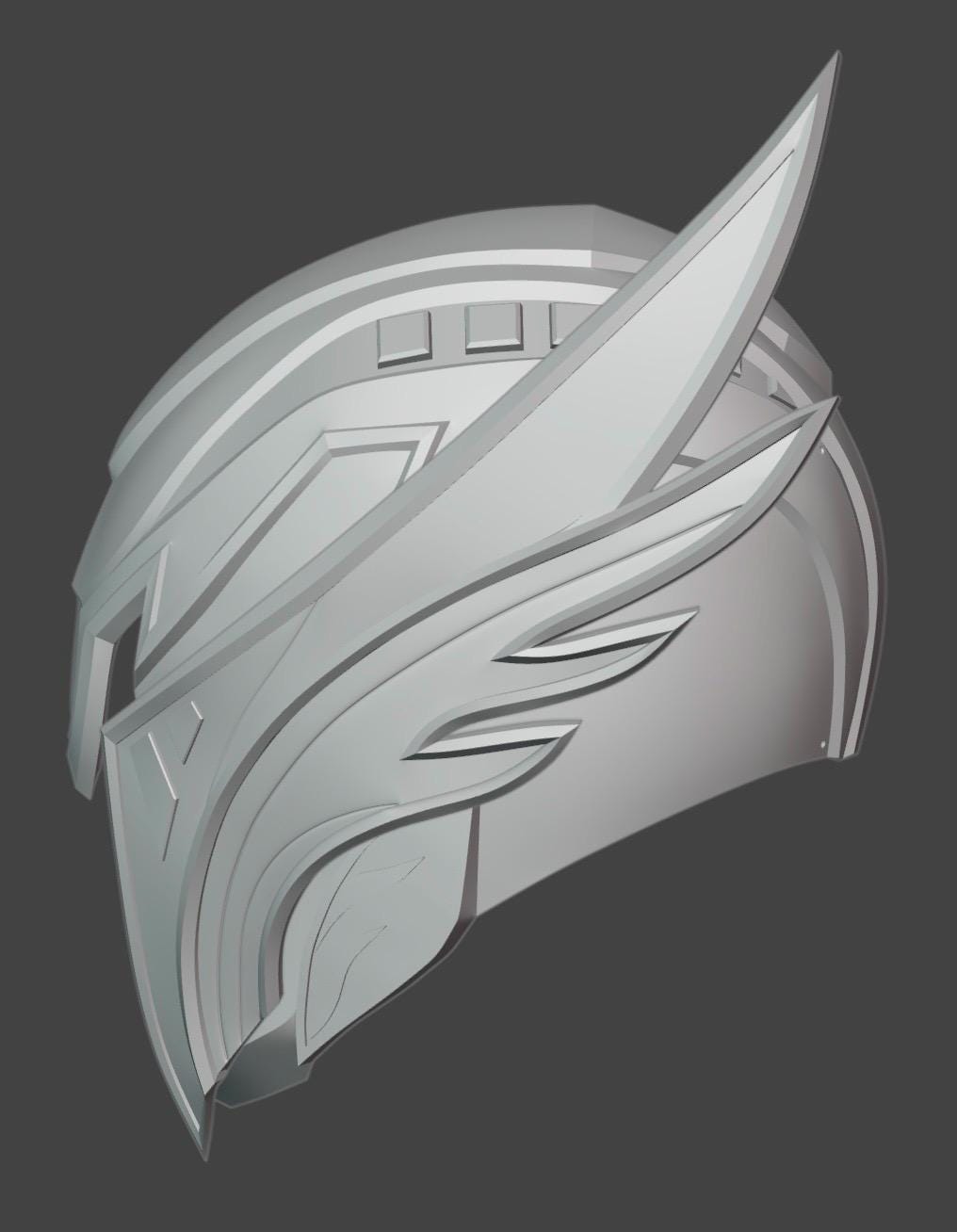 Hawk's Fury Hood Helmet Stl (3D Print File) - Etsy