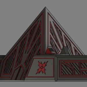 Dual Lightsaber Sith Temple Table Stand Display 3D Print File - Etsy