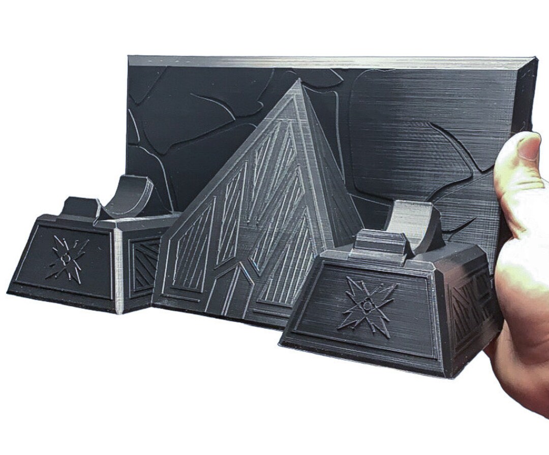 3D Printed Sith Temple Lightsaber Display Wall Mount/table Stand - Etsy
