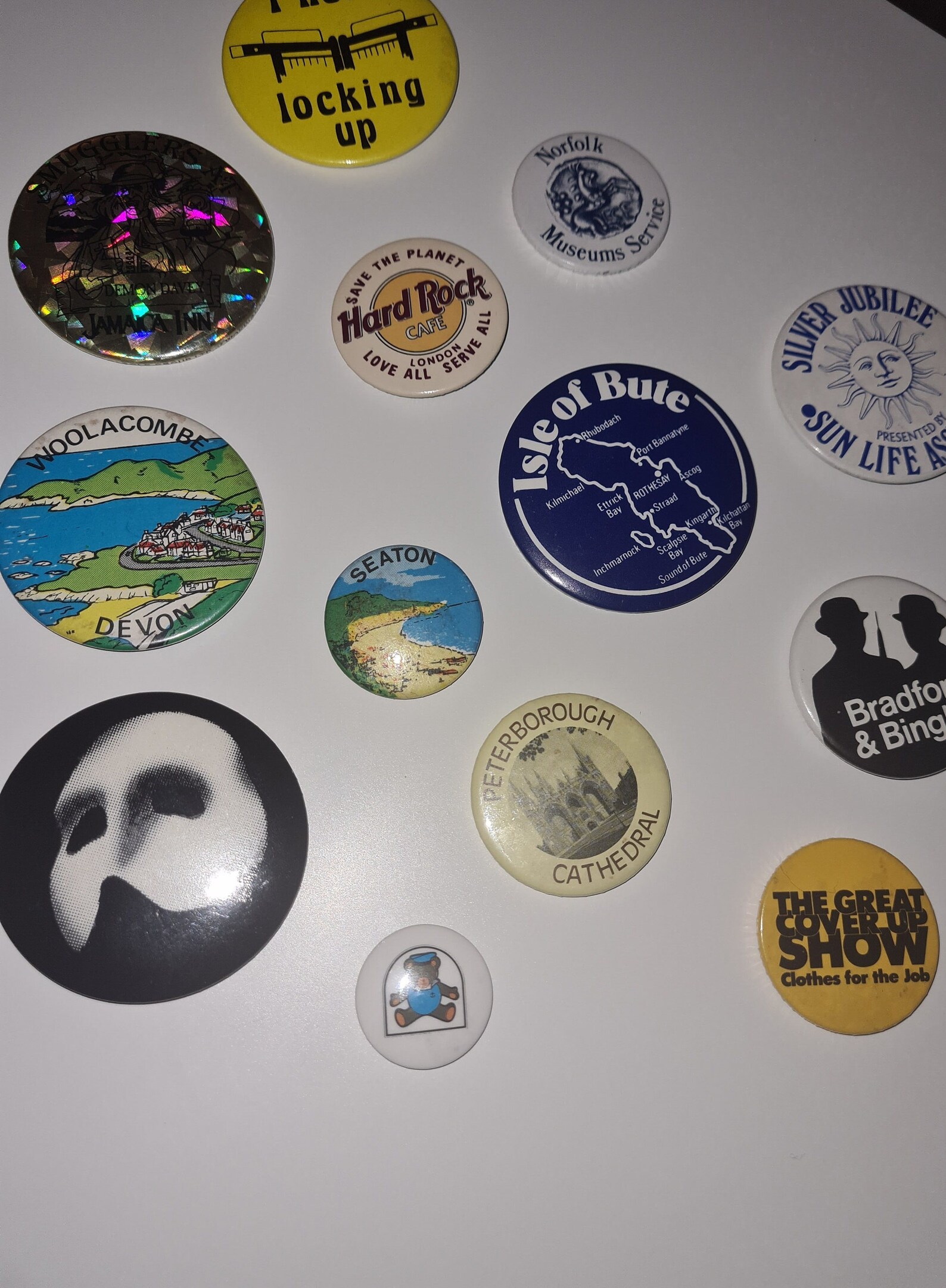 Vintage/retro Badges 60s 70s 80s 90s Hard Rock, Phantom Etc - Etsy UK