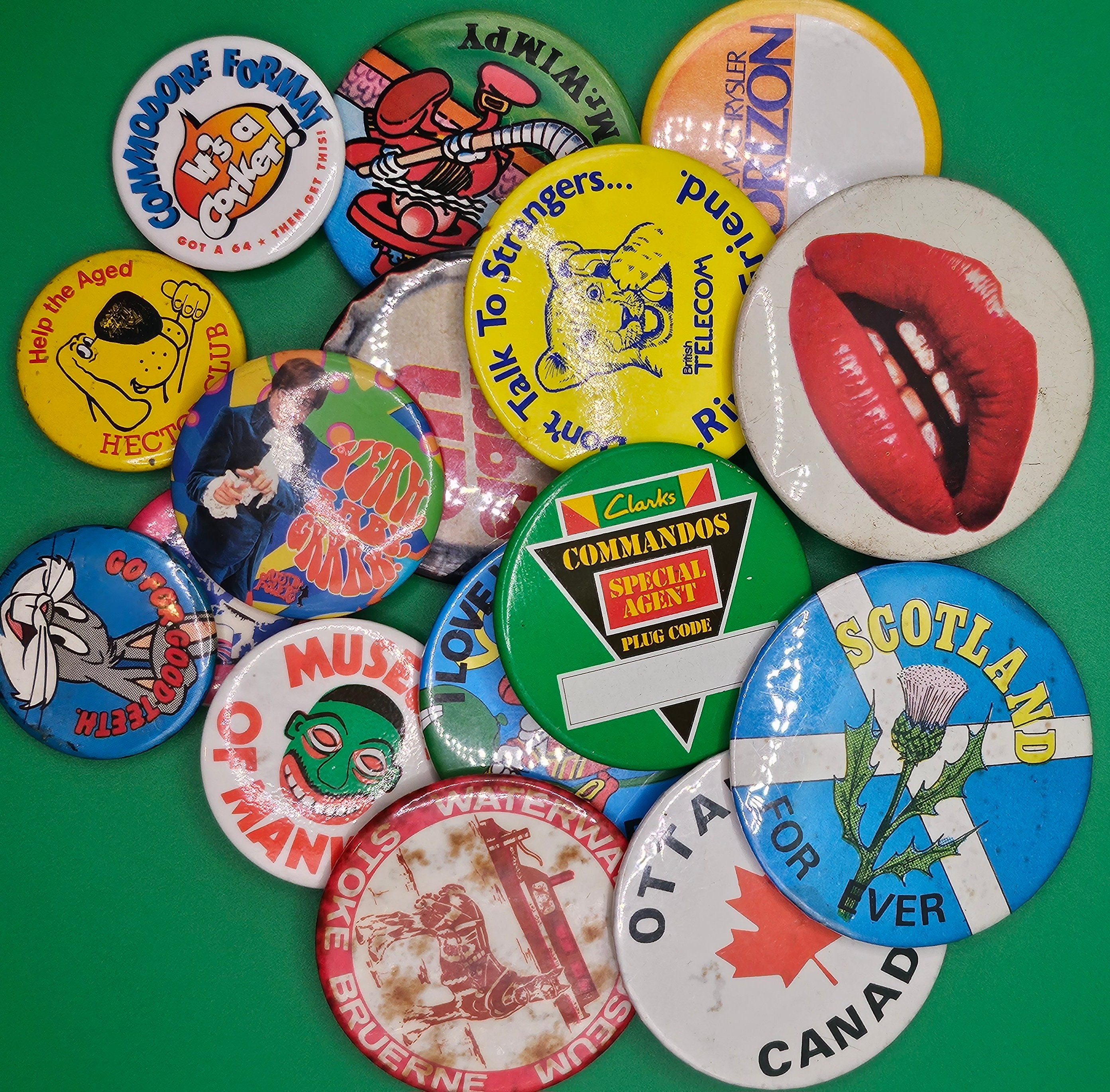 Vintage/retro Badges 60s 70s 80s 90s. British Telecom Bugs - Etsy UK