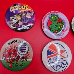 Vintage/retro Badges, 60's, 70's, 80's, 90's. Pontins, Lloyds ...