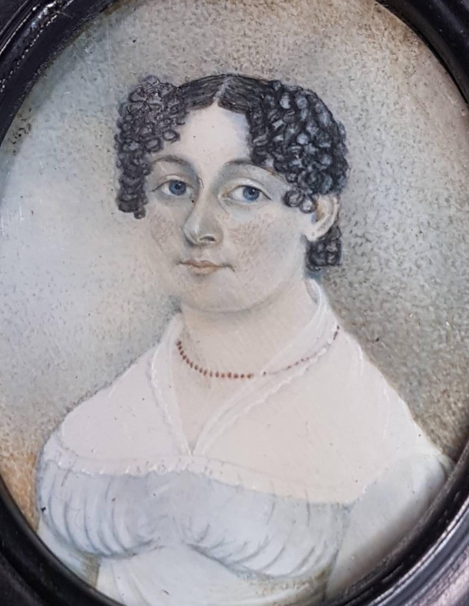 A Fine Portrait Miniature on Ivory of a Lady. Circa 1810 - Etsy