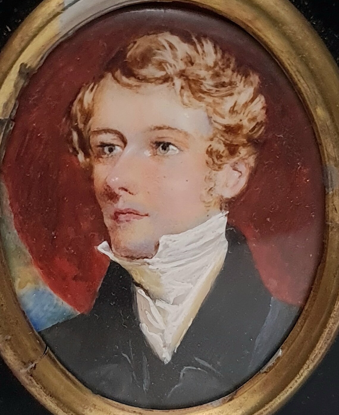A Fine Georgian Portrait Miniature on Ivory of Sir Richard Digby Neave ...