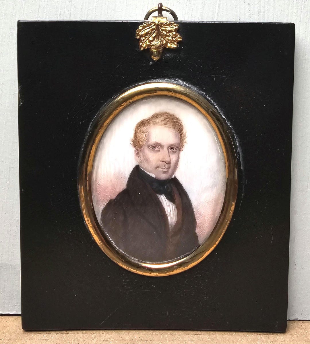 A Fine Georgian Portrait Miniature of a Gent.circa 1820's. - Etsy