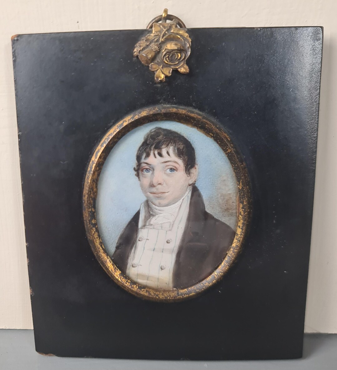 A Fine Georgian Portrait Miniature of John Thomas Dagnall of Point ...