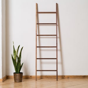 Clothes Ladder/towel Ladder Made of Solid Wood beech, Oak, Pine, Walnut ...