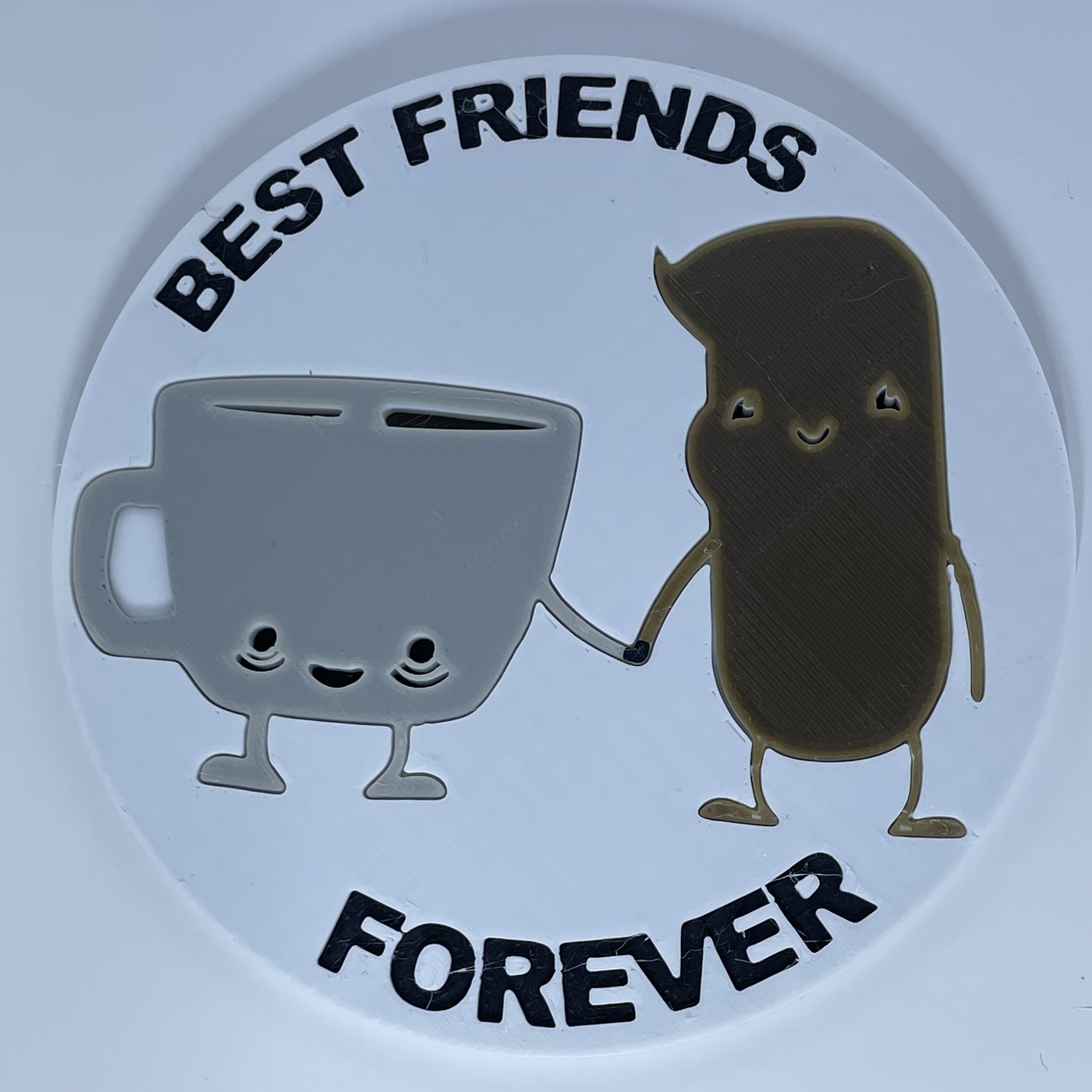 Friends Forever Poop And Toilet Paper Drawing