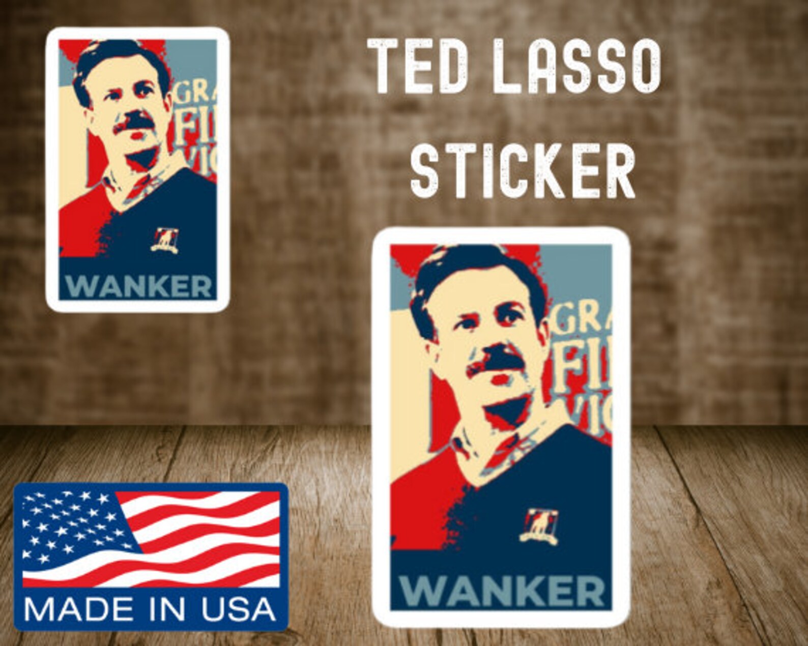 Ted Lasso Sticker Ted Lasso Lasso Sticker Coach Lasso Etsy