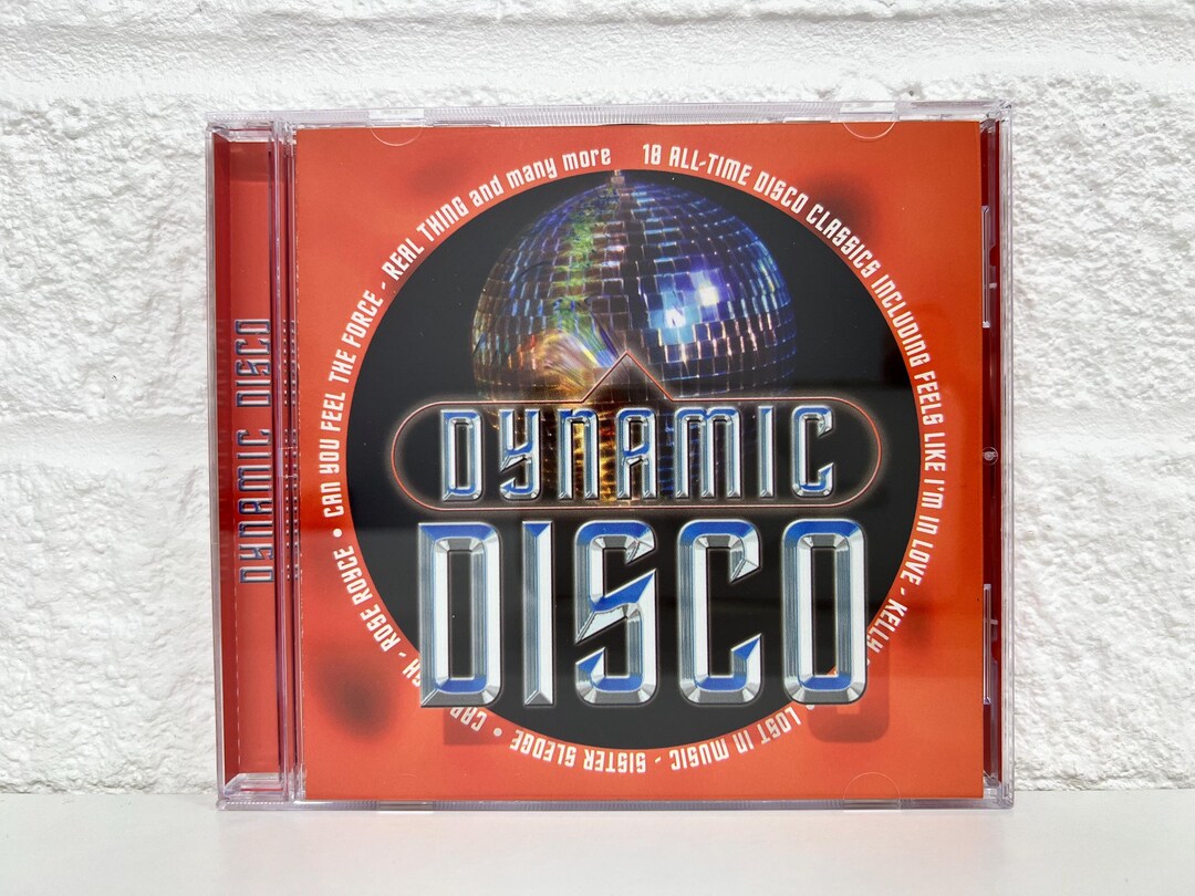 Dynamic Disco CD Collection Album Genre Disco Electronic Funk Soul Gift ...