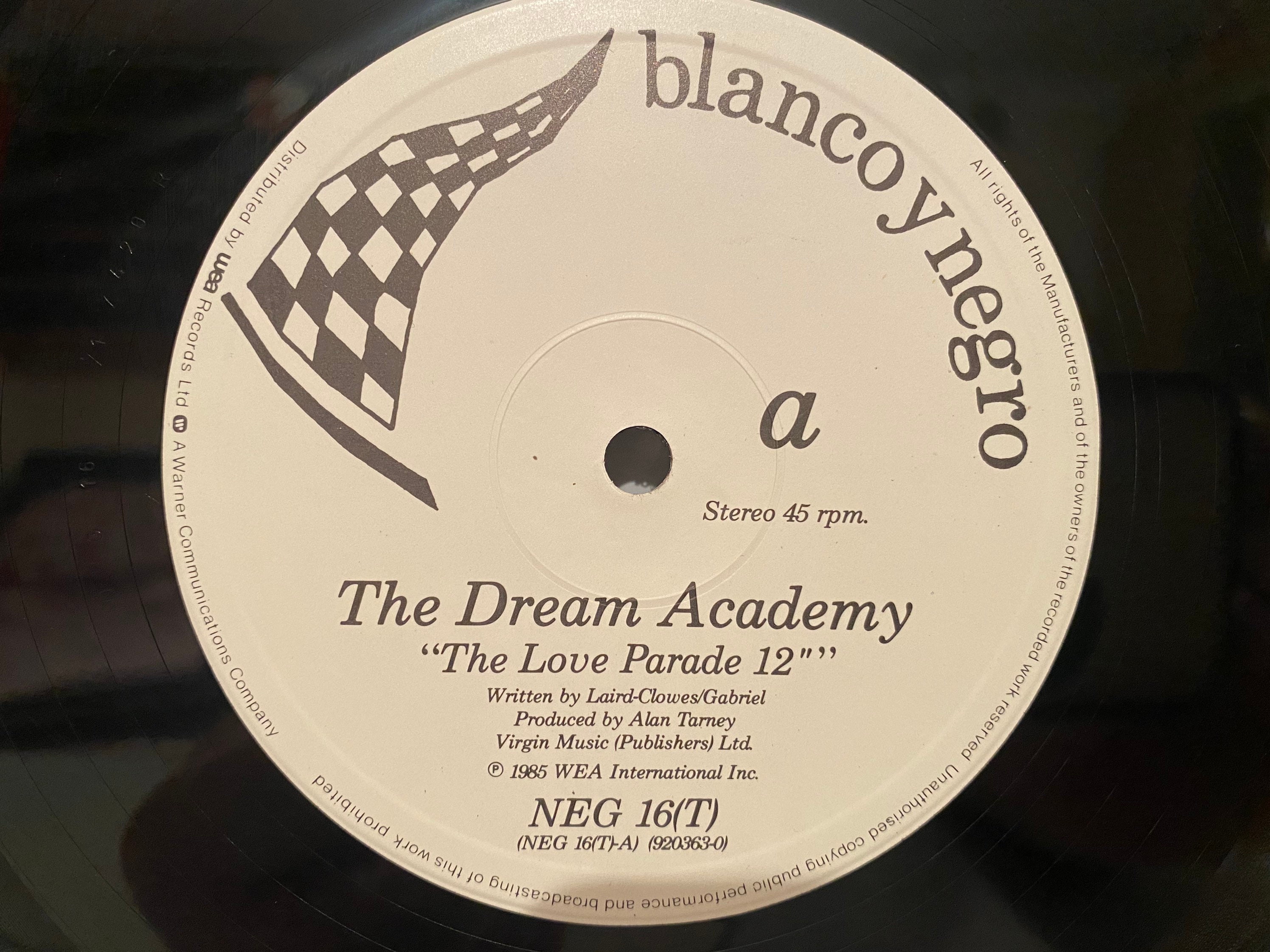 The Dream Academy Album The Love Parade Género Rock - Etsy España