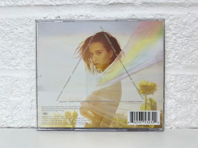 Katy Perry CD Collection Album Prism Genre Rock Pop Gifts - Etsy