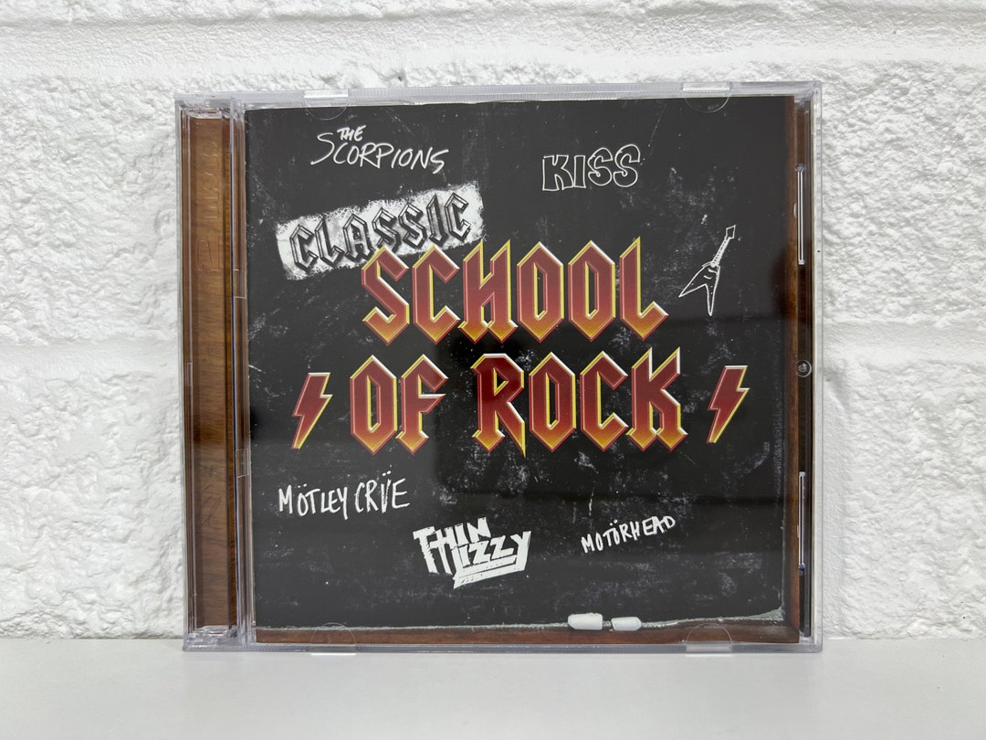 Classic School of Rock CD Collection Album Genre Hard Rock - Etsy