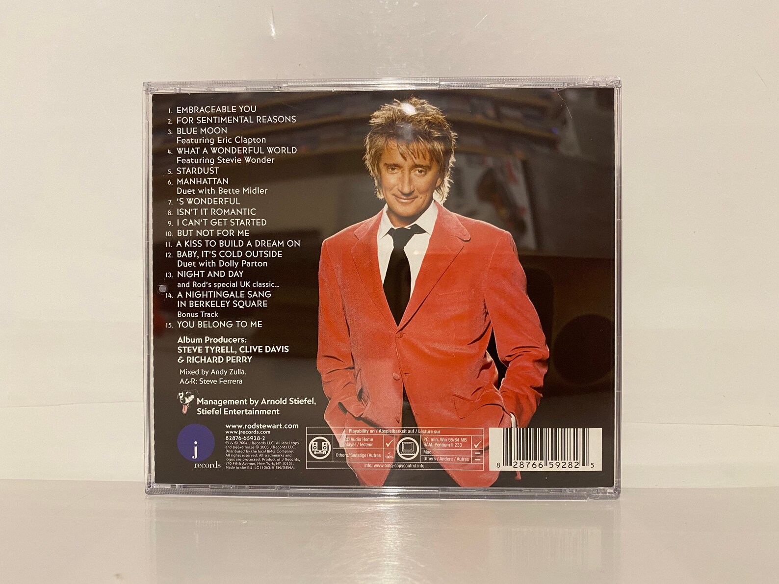 Rod Stewart CD Collection Album Stardust the Great American - Etsy