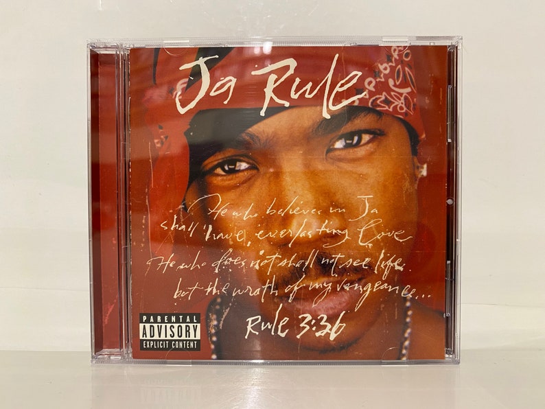Ja Rule CD Collection Album Rule 3:36 Genre Hip Hop Gifts - Etsy