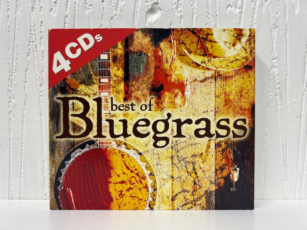 Best of Bluegrass CD Collection Box Set of 4 Cds Album Genre Folk ...