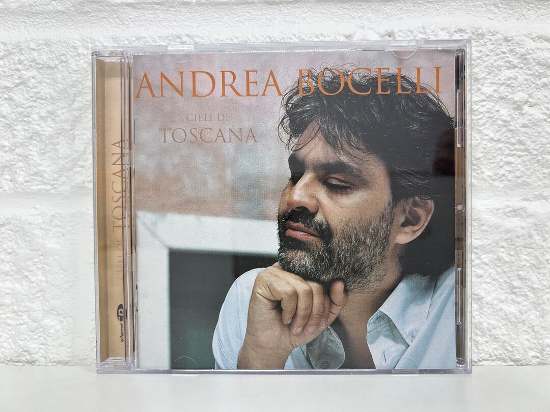 Andrea Bocelli CD Collection Album Cieli Di Toscana Genre Pop Gift ...