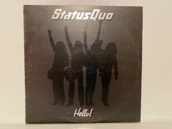 Status Quo Album Hello Genre Rock Vinyl LP 12 Record Vintage | Etsy